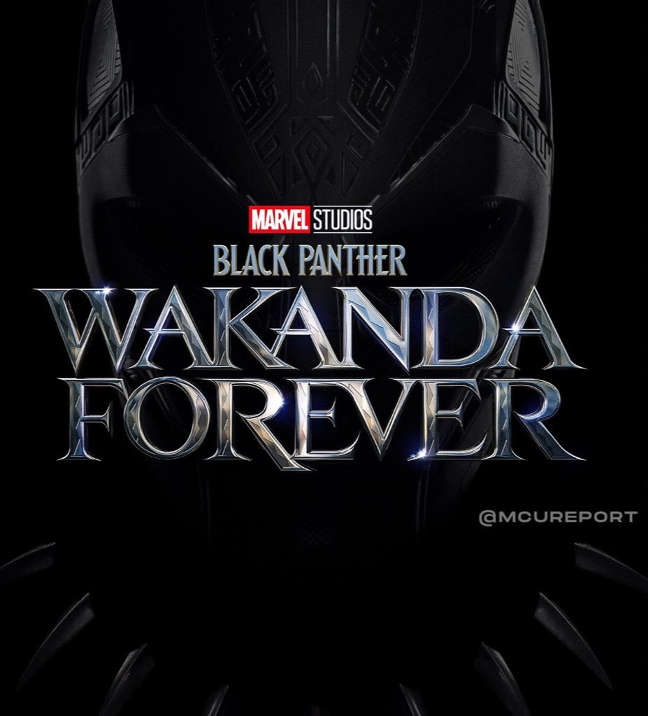 MCU - IN Direct AR on Twitter: "تتر النهاية الخاص بفيلم #WakandaForever سيكون بالكامل عبارة عن ...