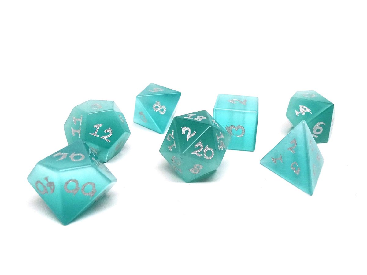 Easy Roller Dice Save 25% on all Cat's Eye Dice Sets for a limited time ...