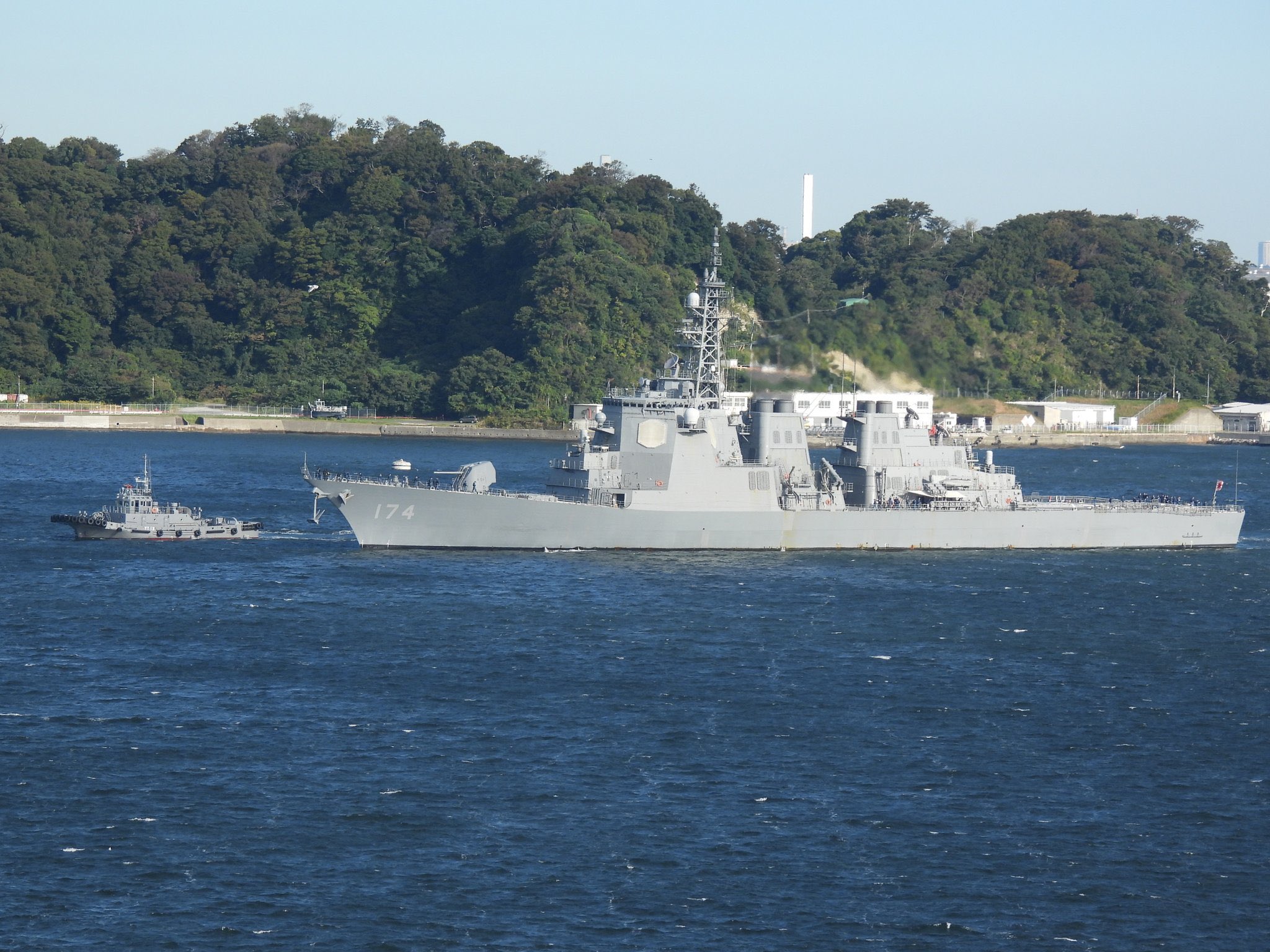 WarshipCam on Twitter: "Japanese Maritime Self-Defense Force Kongo-class guided missile ...