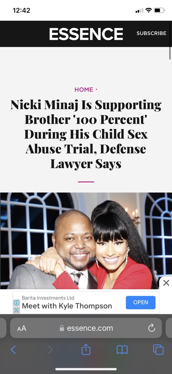 kesley🇯🇲 on Twitter: "Nicki Minaj and her MOTHER is a rape apologist…This is so sick!"