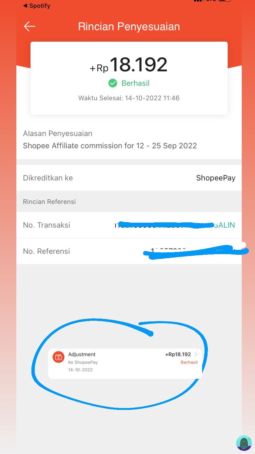 TanyarlㅡDilarang Rep LINK AFF‼ on Twitter: "💚 tiba tiba dapet saldo dari shopee, ini karna apa ...