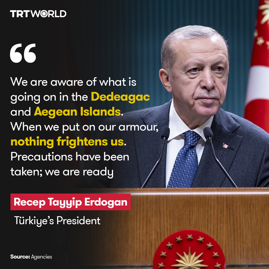 Erdogan Quotes Erdogan Threatens To Invade Israel To Defend