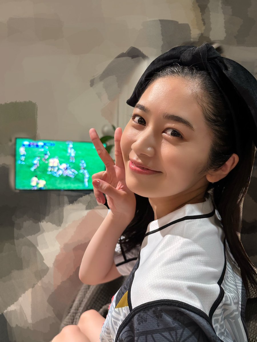 城丸香織 on Twitter: "RT @Anna_Asano_Box: 本日の観戦スタイル #ラグビー日本代表 #gowiththebrave"