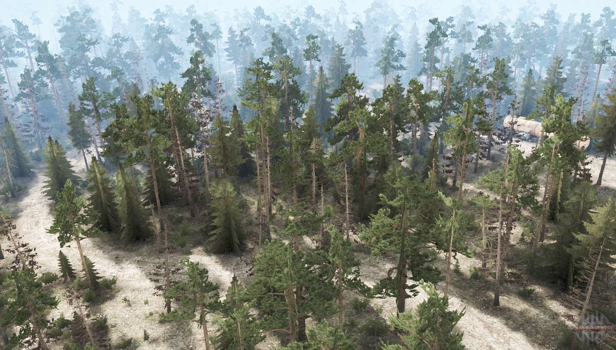 WorldOfMods.com on Twitter: "Карта Тайга для Spintires MudRunner https://worldofmods.ru ...