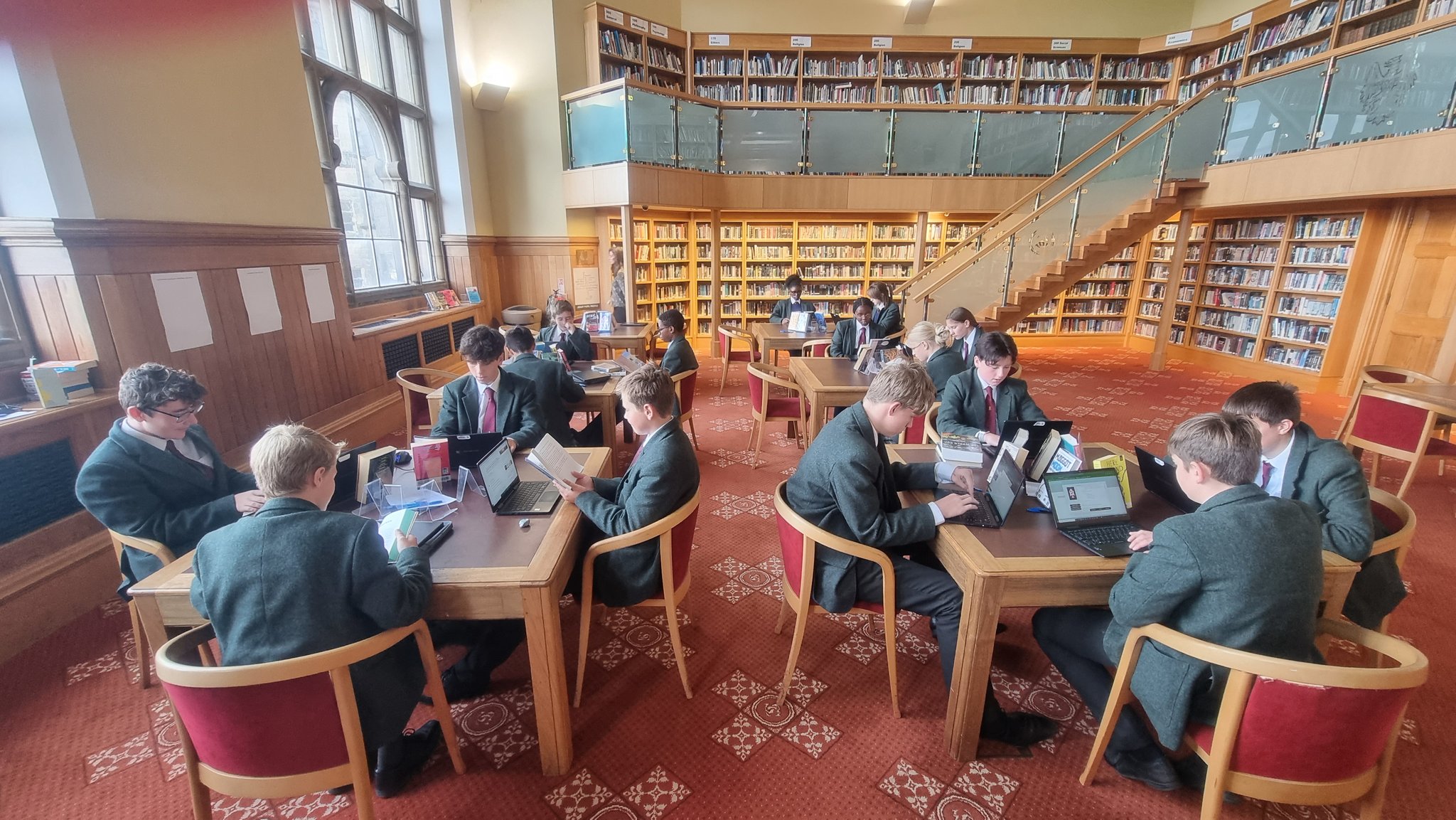 More Library Stonyhurst on Twitter: "Lower Grammarians visited The More ...