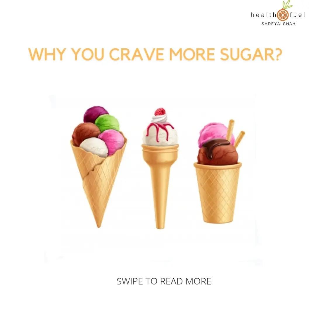 Sugar cravings!! Do u crave for sweets after every meal?Do u wonder why ...