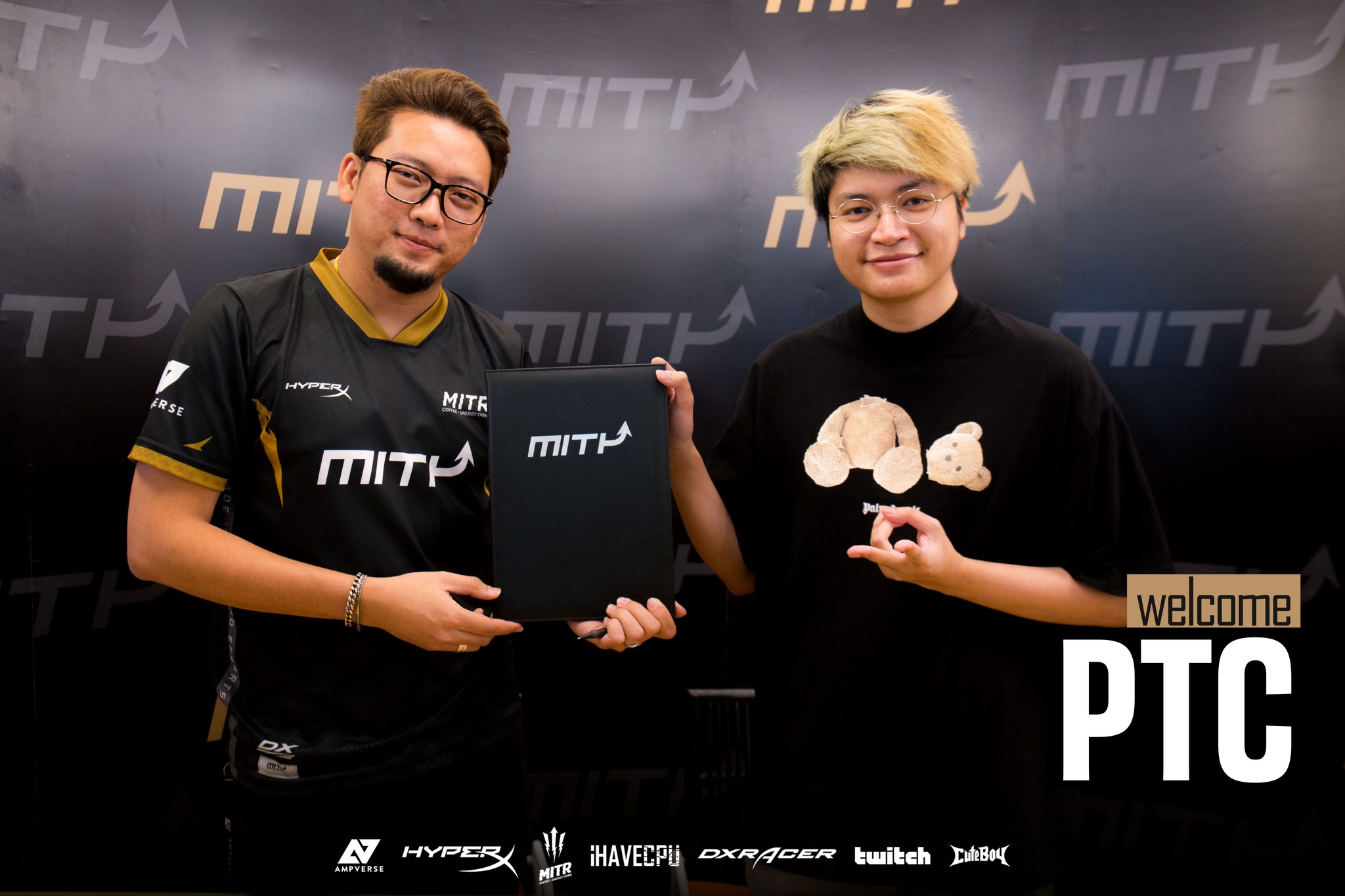 MiTHeSports on Twitter: "𝙒𝙚𝙡𝙘𝙤𝙢𝙚 𝘽𝙖𝙘𝙠 PTC เข้าสู่ทีม MiTH VALORANT 💛 ยินดีตอนรับ "PTC" หรือน้อง ...