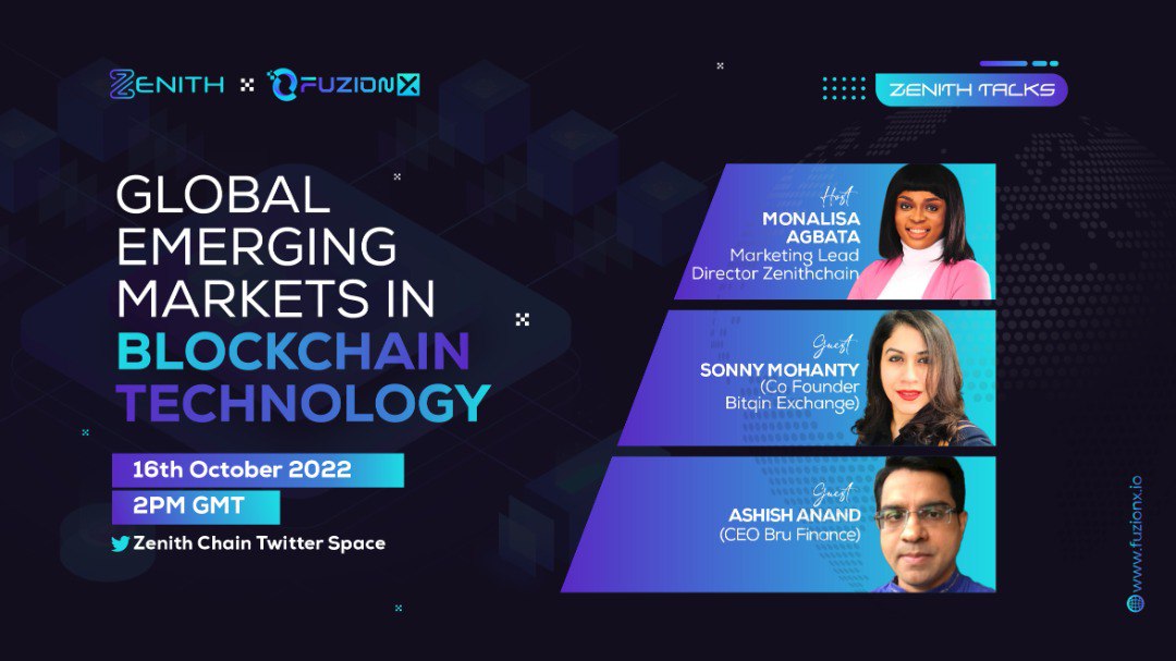 Zenith Chain on Twitter: "The 16th Edition of Zenith Talks is now LIVE‼️ Join now👇 📍https://t.co ...