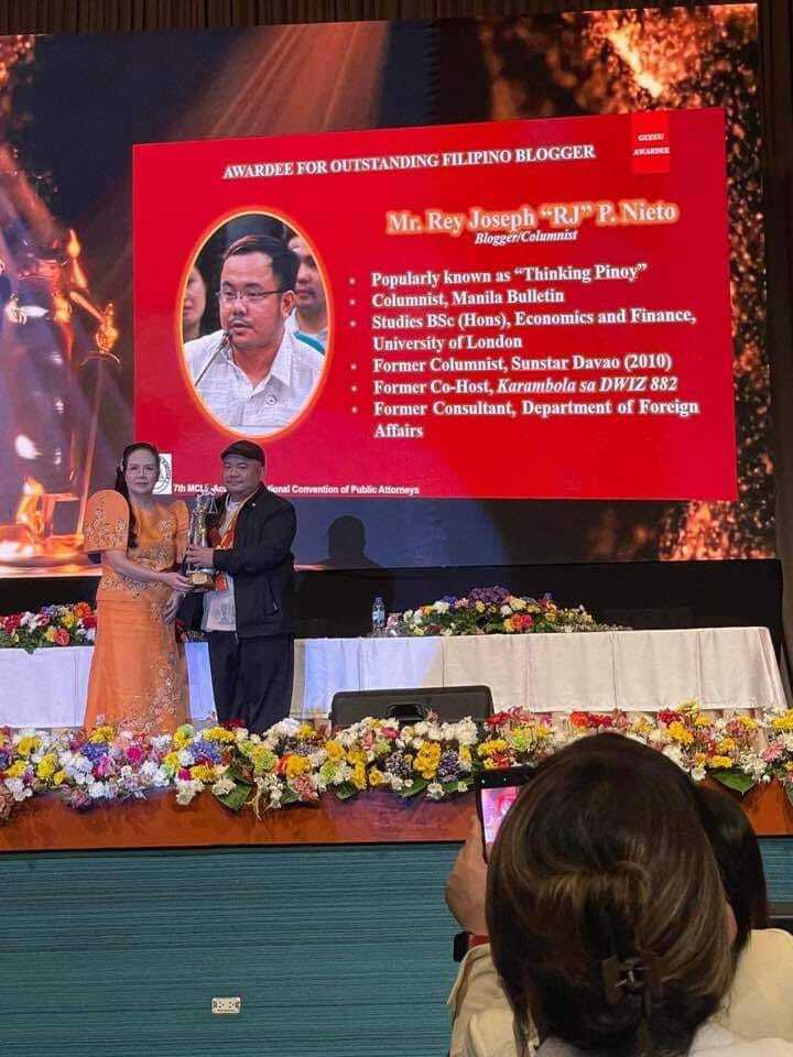 ThinkingPinoy on Twitter: "Parang una ko yatang linya sa acceptance speech, "Salamat po sa PAO ...