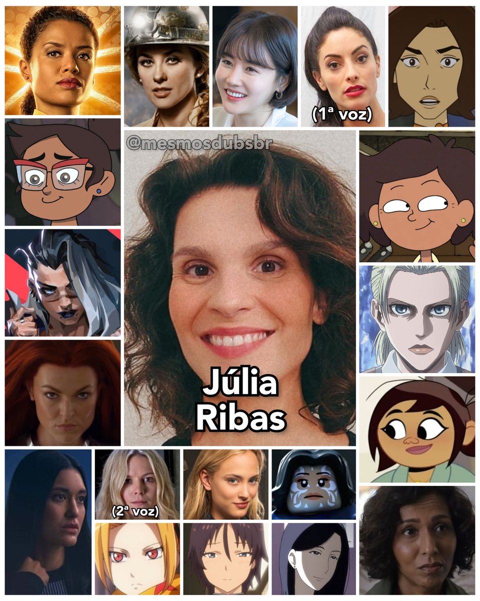 Personagens Com os Mesmos Dubladores! on Twitter: "- Fade: Júlia Ribas"