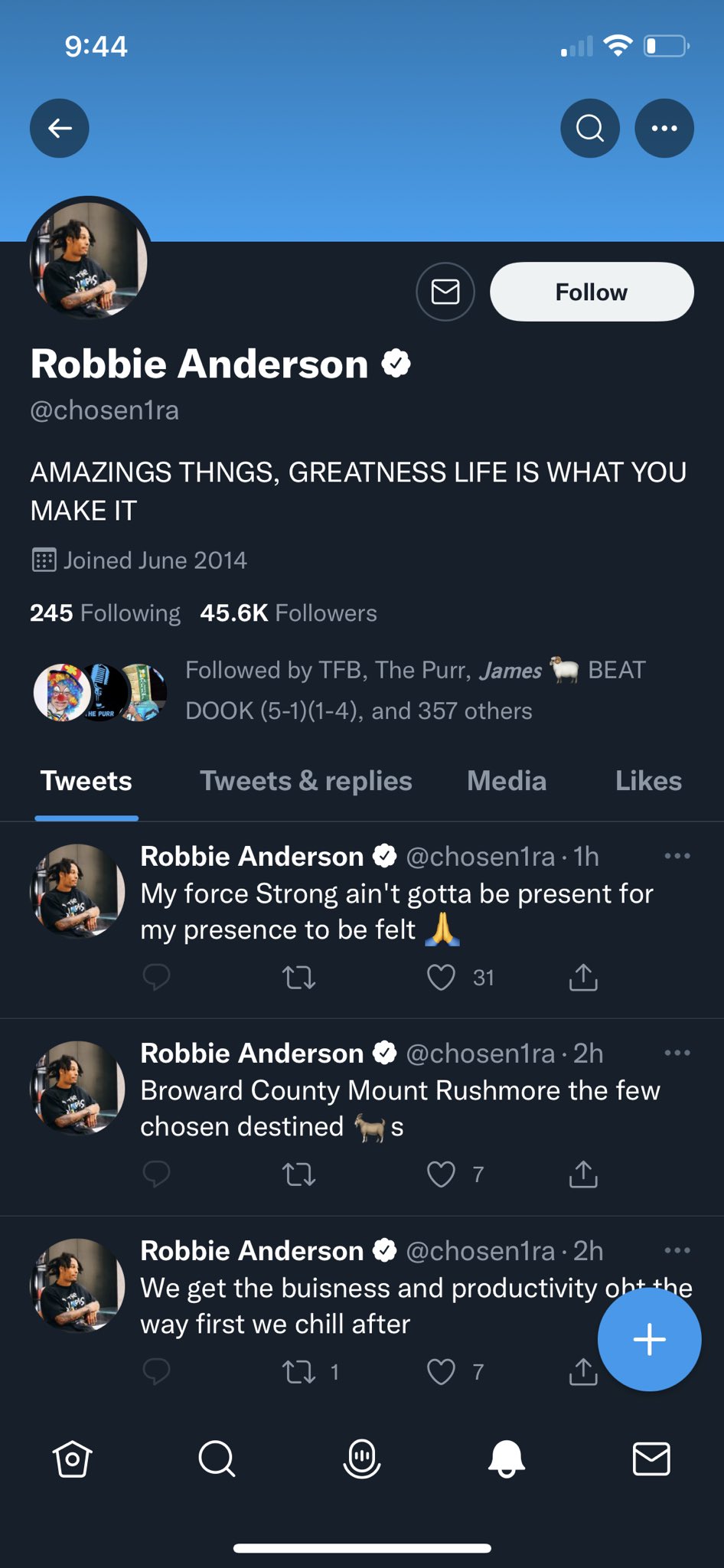 Robbie Anderson Translator on Twitter: "🚨🚨🚨 I HAVE BEEN UNBLOCKED 🚨🚨🚨 NOBODY FREAK OUT https://t ...