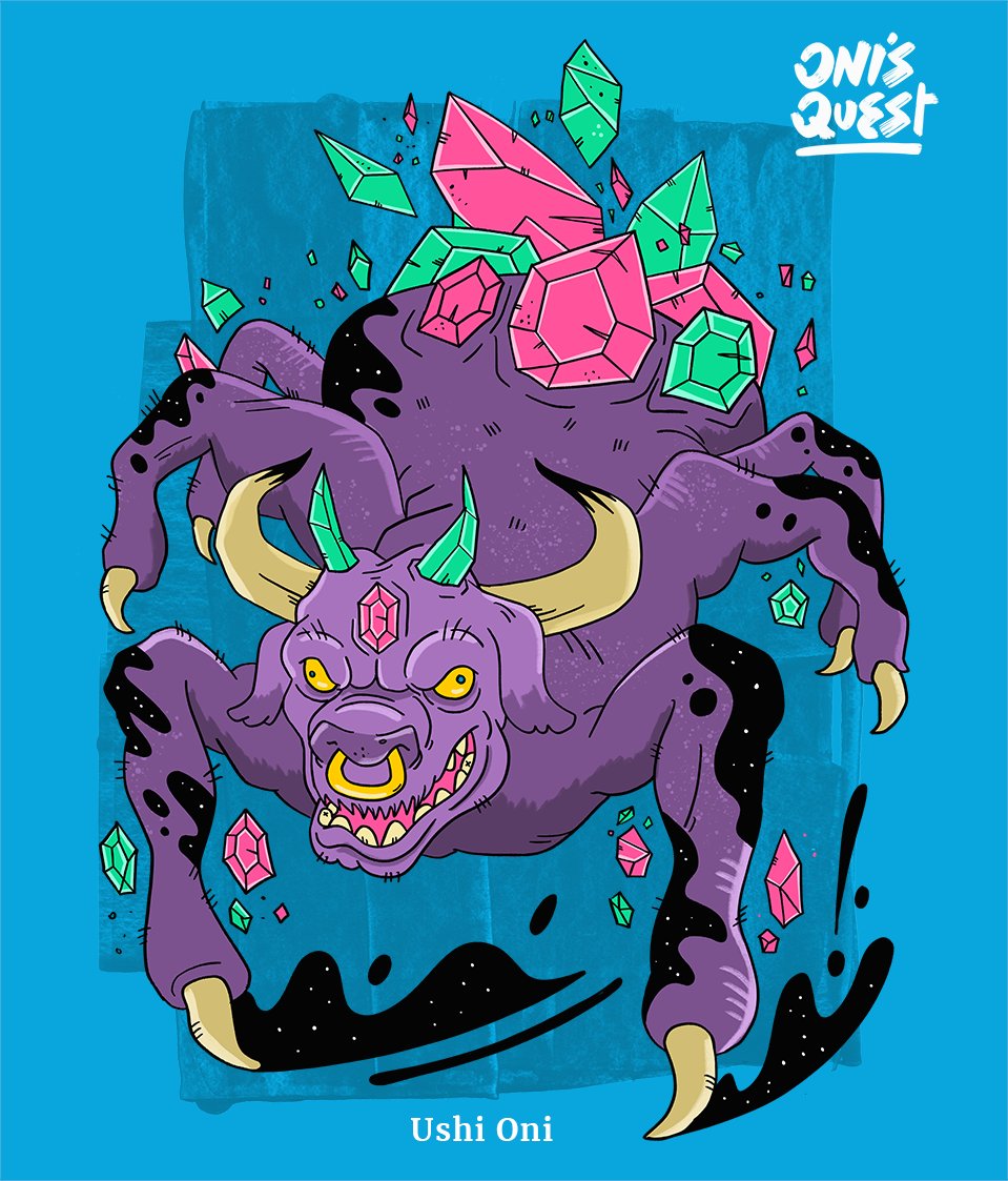 Yokai Kingdom on Twitter: "🌊Ushi Oni🌊 The second potential 👑Boss of Kami Coast Pushing the ...