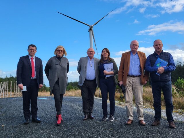 Michael McDowell on Twitter: "Visited #Derrybrien wind farm in Co. Galway today with my Seanad ...