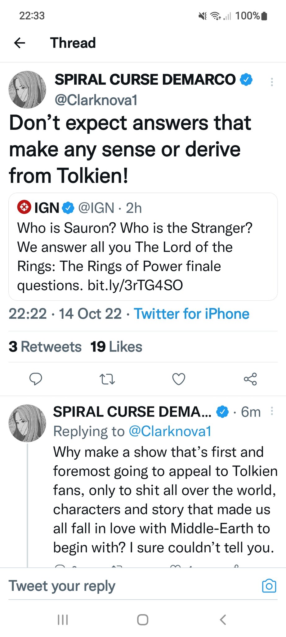 Tim Bolton 🐿 | 🏹 Ranatuor of Laurelin 🗡(He/Him) on Twitter: "Decided to unfollow the Producer of ...