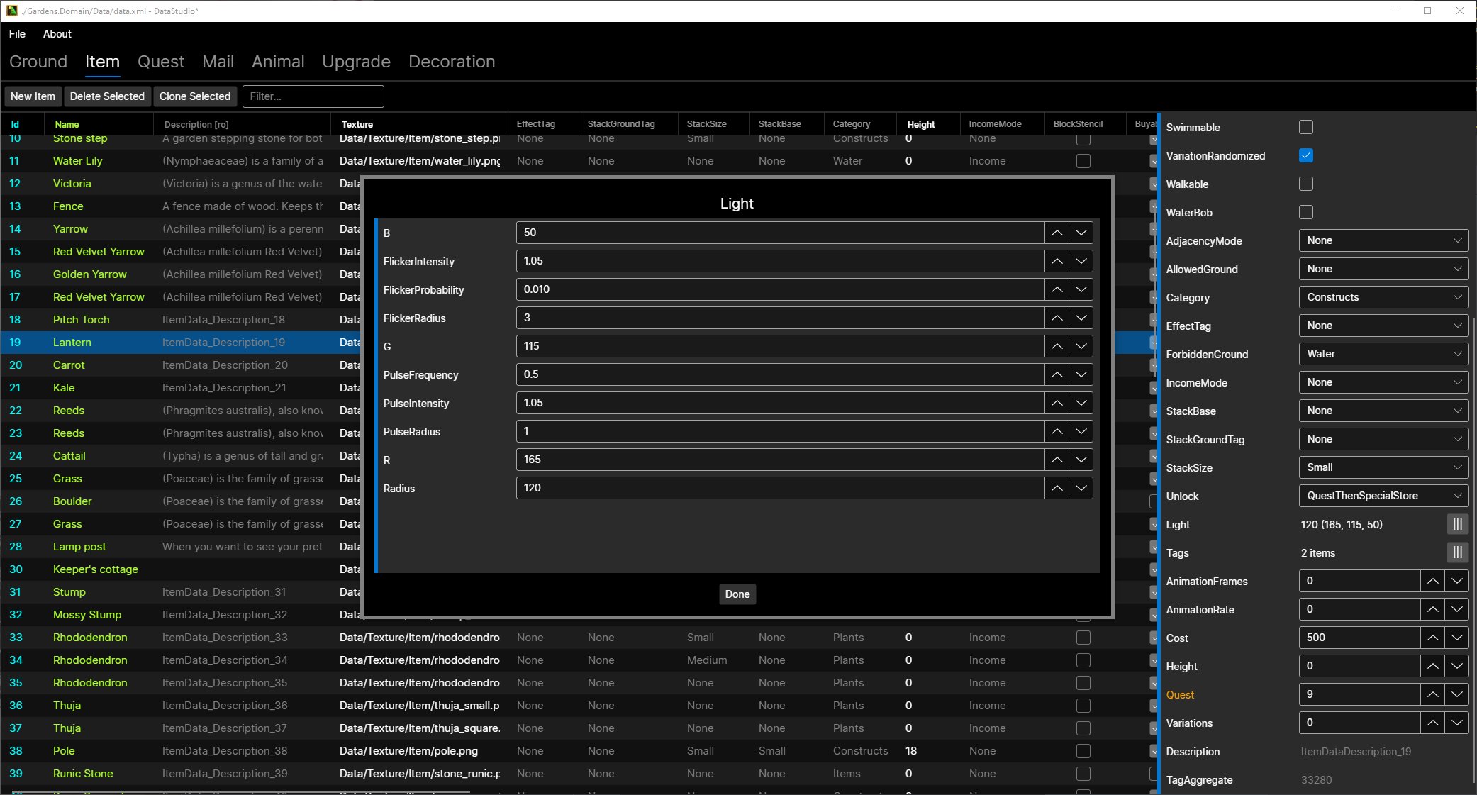 inDirection Games 🌷 Wishlist Horticular on Twitter: "Tooling sprint complete! 🥳 I replaced a ...