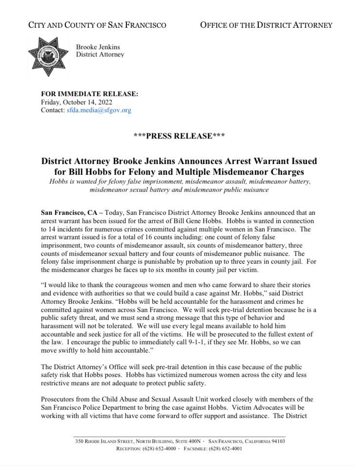 Sf District Attorney On Twitter 1 Today District Attorney Brooke