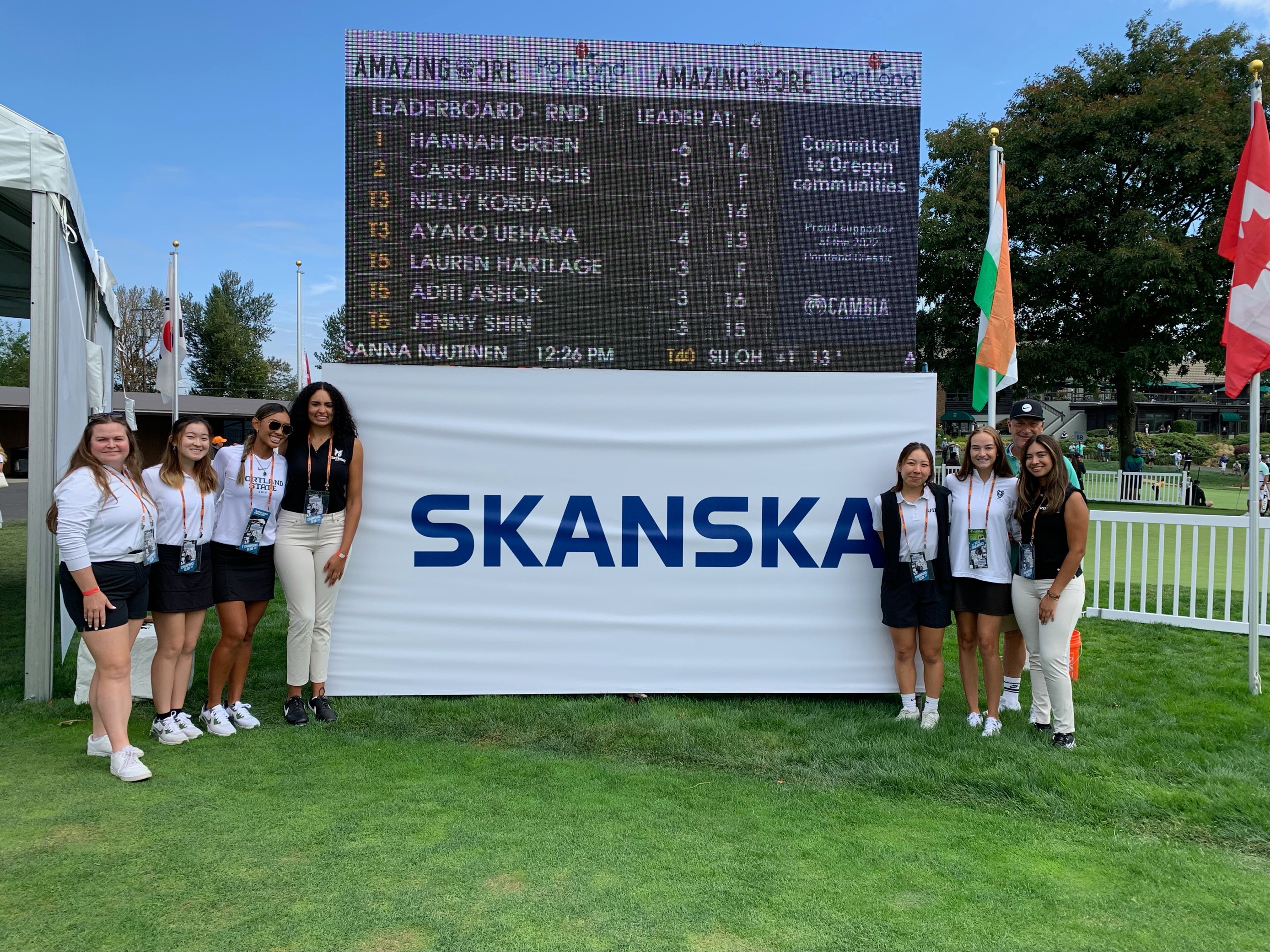 Skanska USA on Twitter: "The @LPGA AmazingCre Portland Classic was a success! ⛳ We recently ...
