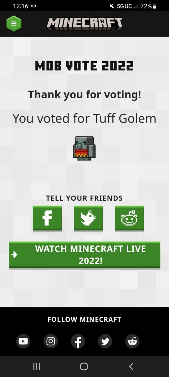 しans on Twitter: "A tough vote between the sniffer and tuff golem but I think the tuff golem ...