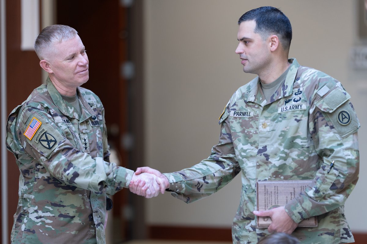 US Army Central (Third Army) on Twitter: "MAJ Josh Parnell, USARCENT Chief of Medical Operations ...