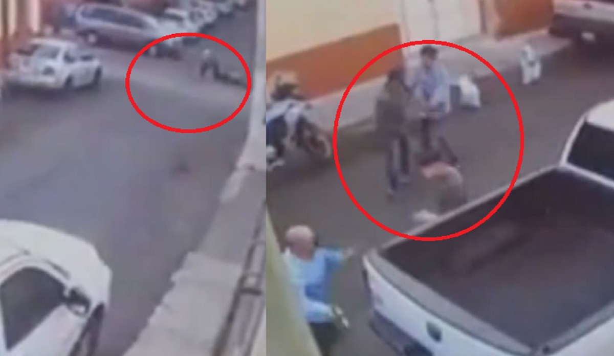 Puebla On Twitter Fuerte Video Captan Momento En Que Un Joven Fue