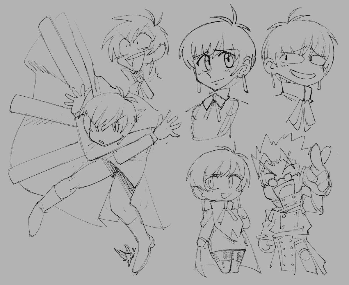 「Sketches 」Caliginous - OPENの漫画