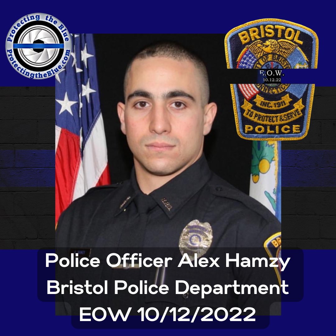 Protecting the Blue on Twitter: "RIP. Connecticut Police Officer Alex Hamzy was murdered when he ...
