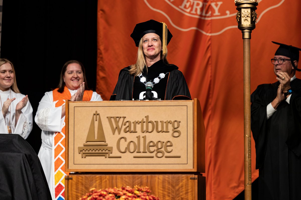 Wartburgcollege On Twitter Its Official Wartburgprez Dr Rebecca