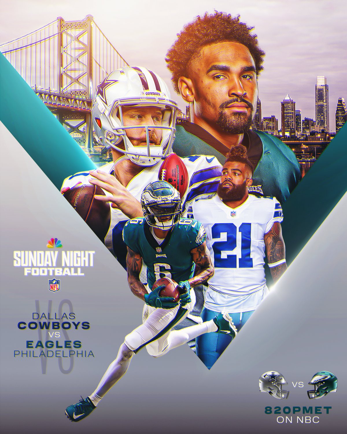 NFL On Twitter The NFC East Is Back On Primetime DALvsPHI nfl-on-twitter-the-nfc-east-is-back-on-primetime-dalvsphi