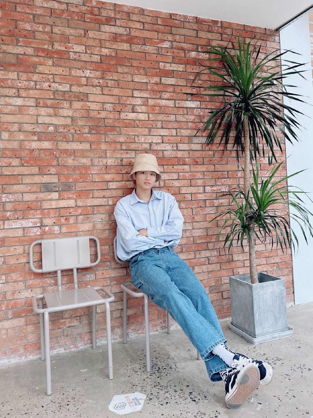 JYP TRAINEES on Twitter: "📸 221014 PROJECT C’s Luo Yan weibo photo update! “14 October ☀️ The ...