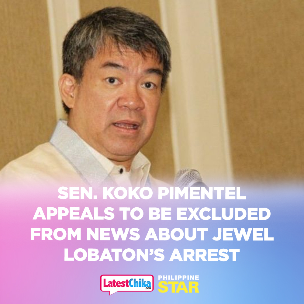 The Philippine Star on Twitter: "Pimentel took to his social media accounts on Thursday to call ...