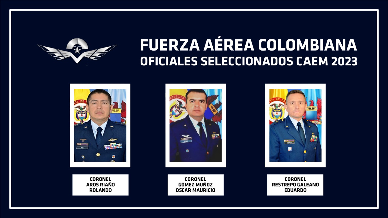 Fuerza Aérea Colombiana on Twitter: "Felicitaciones a los tres oficiales de su @FuerzaAereaCol ...