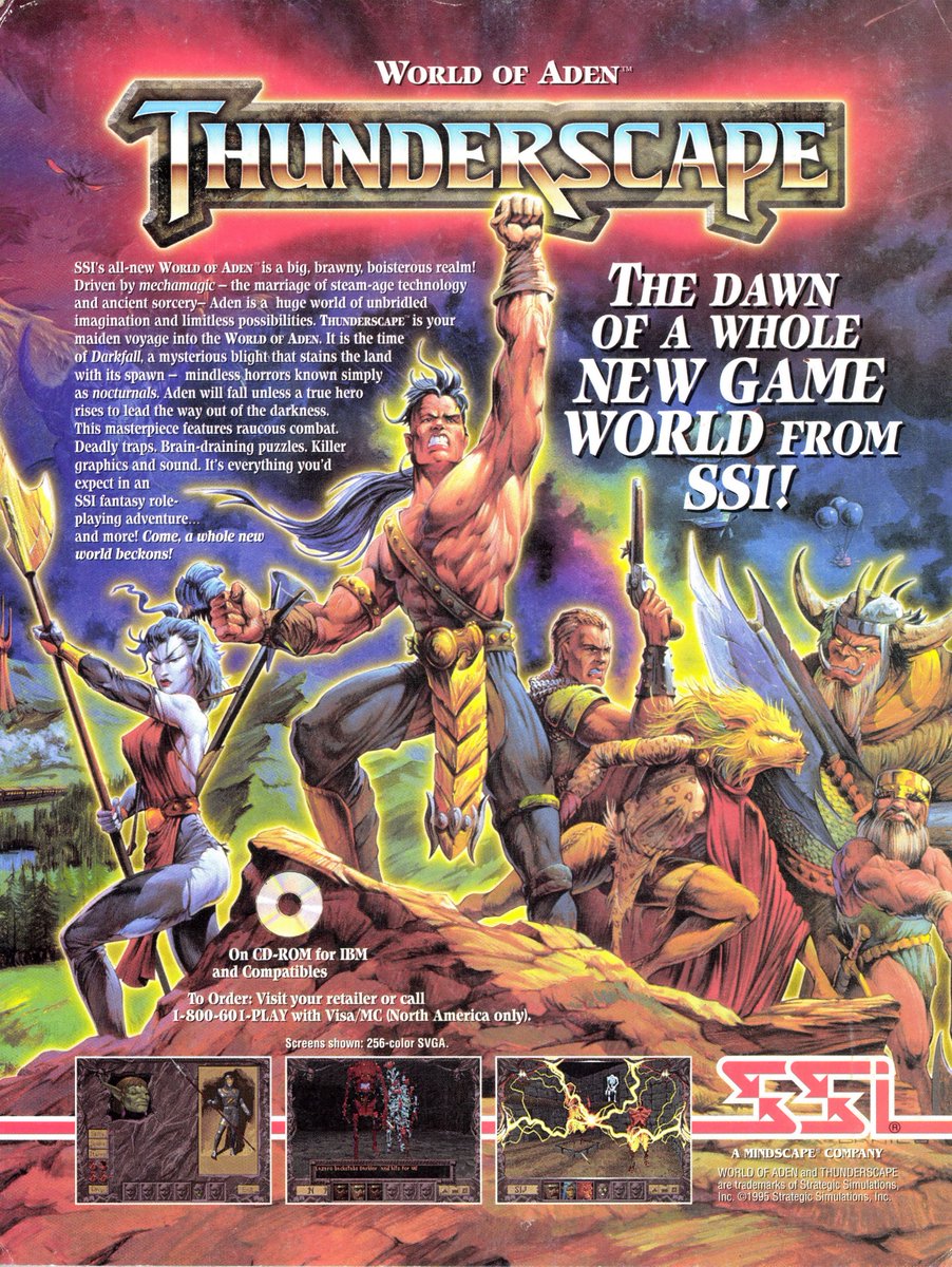 Video Game History Foundation on Twitter: "World of Aden: Thunderscape is not a well-remembered ...