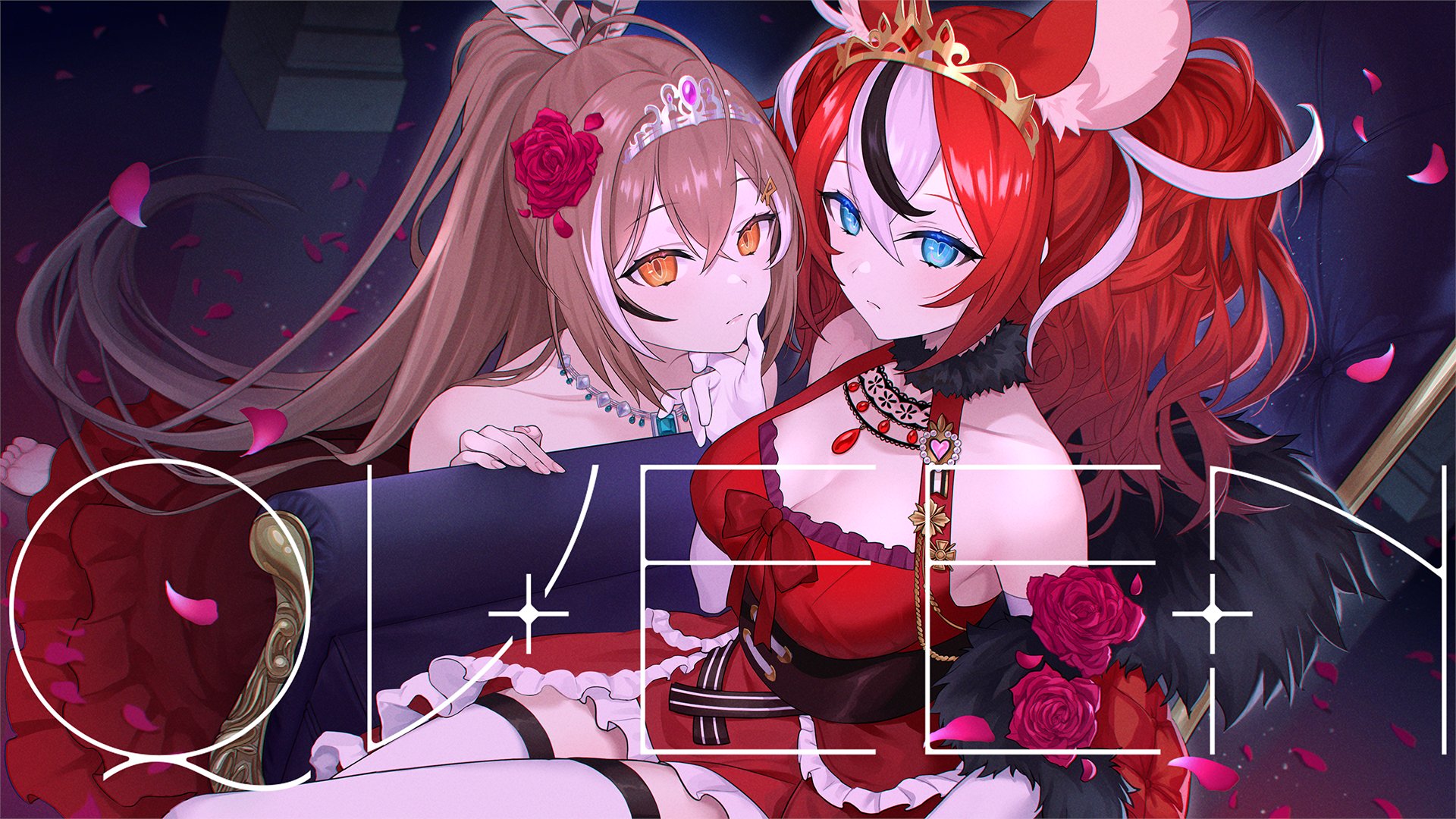 Nanashi Mumei🪶holoEN on Twitter: "「Cover」QUEEN with @hakosbaelz 10.15 4:00 PM PST | 10.16: 8:00 ...