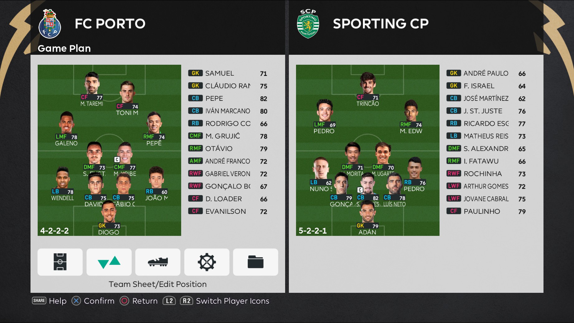 VirtuaRED ⚽️🎮 on Twitter: "👇 Some more features... Coach pictures & names🔸Bib server🔸Custom ...