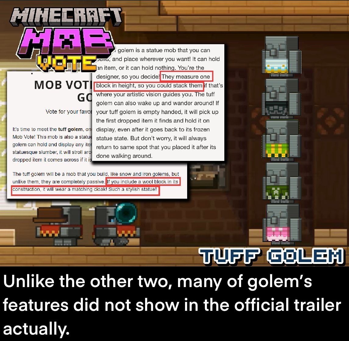 Rainvay_ZCYF on Twitter: "Tuff golem supporters can continue sharing the image to let more ...