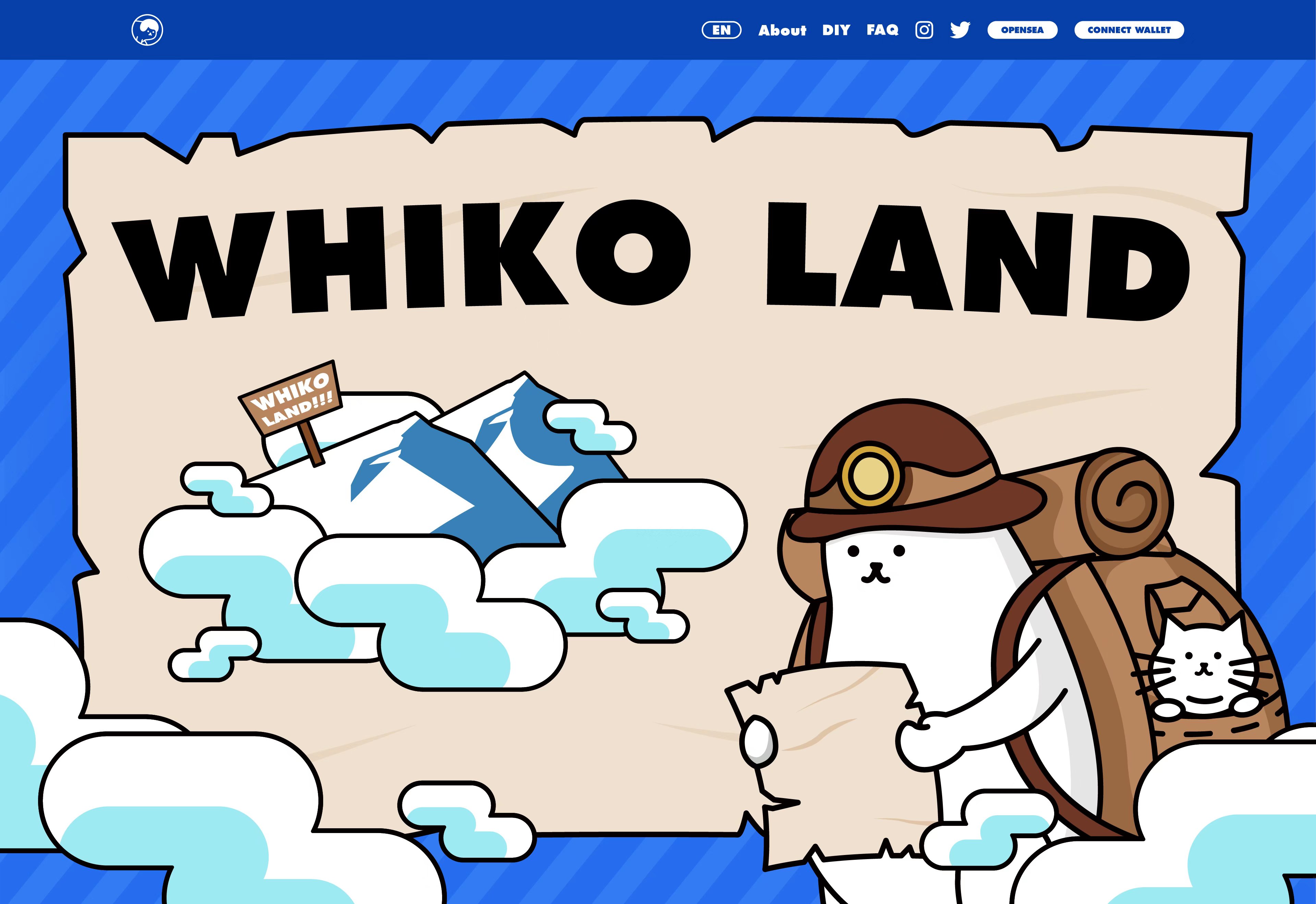 WHIKO 謎の生物_OCE | 30th Oct Mint (@WHIKO_LAND_OCE) / Twitter