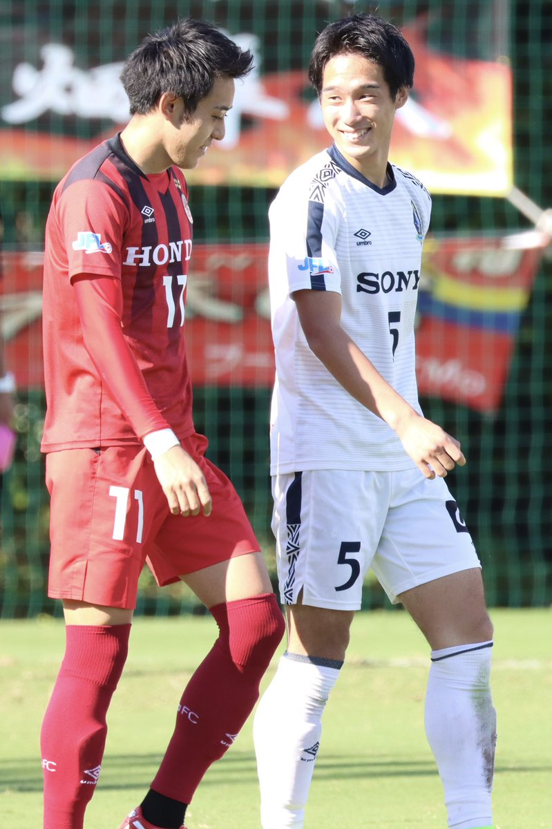 Mai on Twitter: "2022.10.15 JFL-25 Honda FC - ソニー仙台FC №11 堀内颯人 選手 №5 平田健人 選手 体大同期ボランチダービー その② 後半 ...