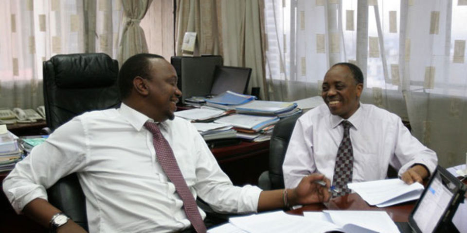Mwangi on Twitter: "The outgoing Head of Public Service Joseph Kinyua, a very dedicated public ...