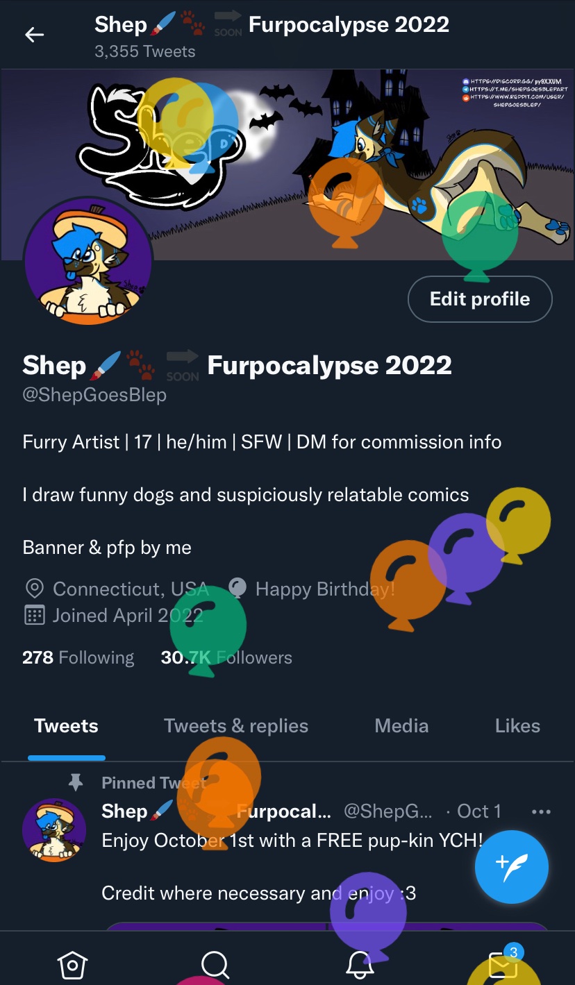 Shep🖌🐾 🔜 Furpocalypse 2022 on Twitter: "THEY ATTACK https://t.co/BKXnMOVLsX" / Twitter