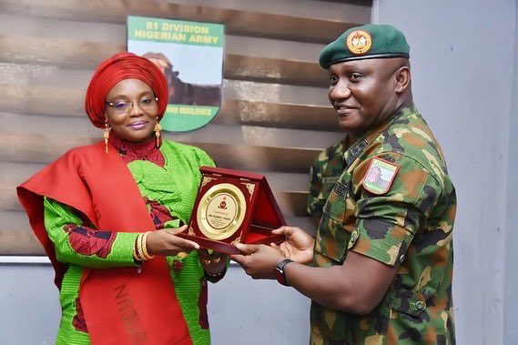 Nigerian Army On Twitter Naowa President Visits General Officer