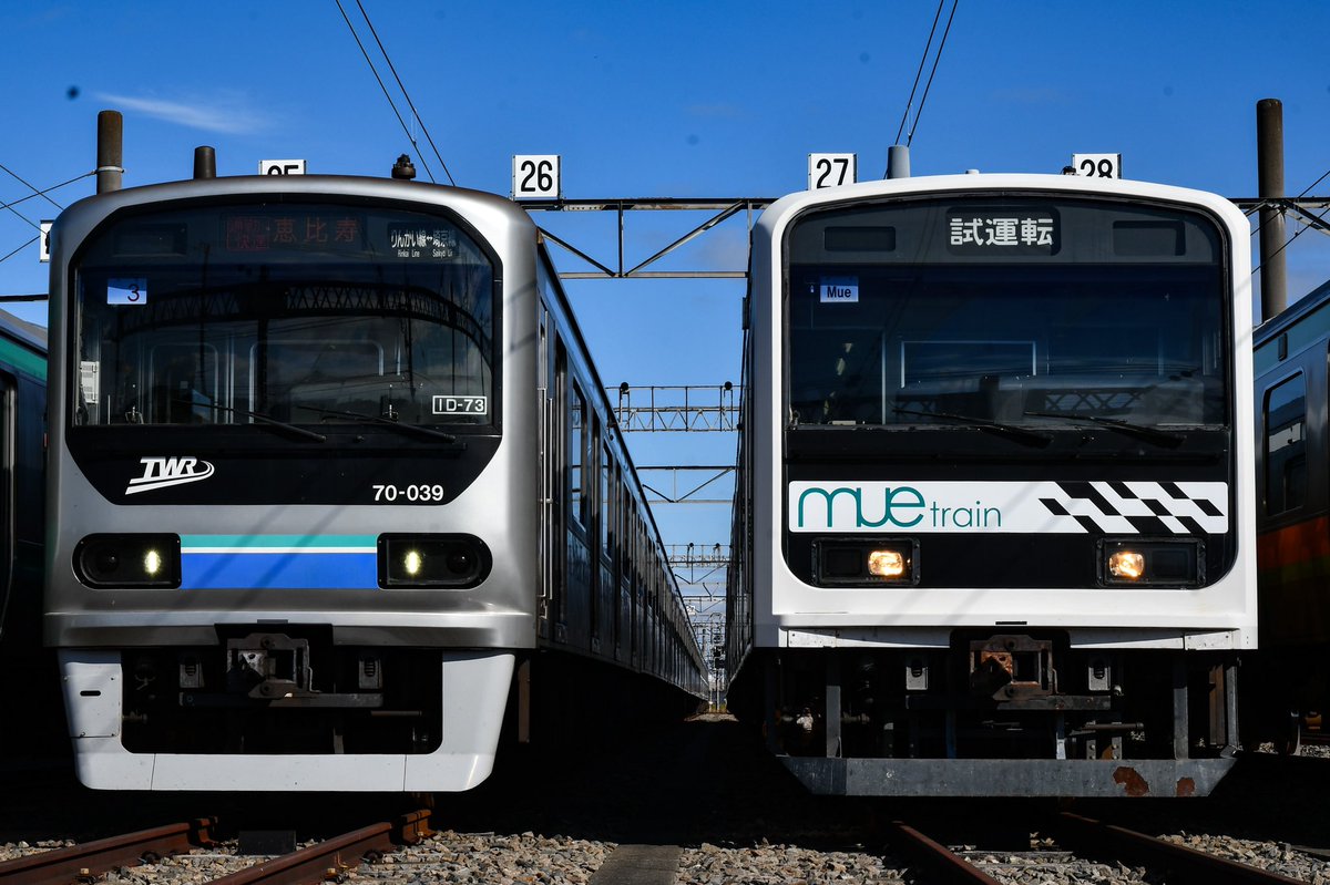 けーたま @10/17直江津OFF on Twitter: "2022/10/15 電留24~28番線 ･E231系3000番台宮ﾊｴ41編成 ワンマン|立川 ･70-000形 東臨70 ...