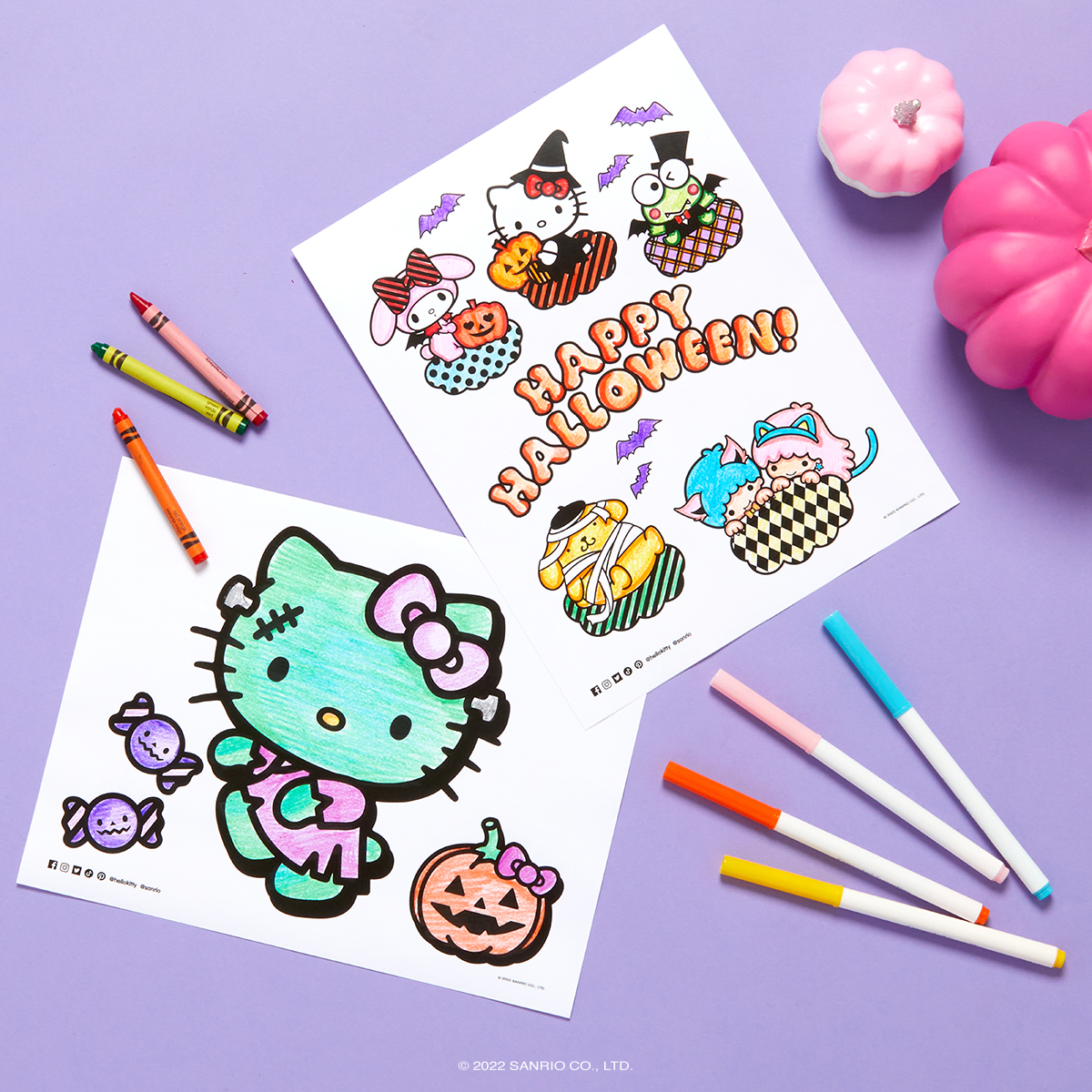Hello Kitty On Twitter Celebrate Halloween With A Super Sweet Craft
