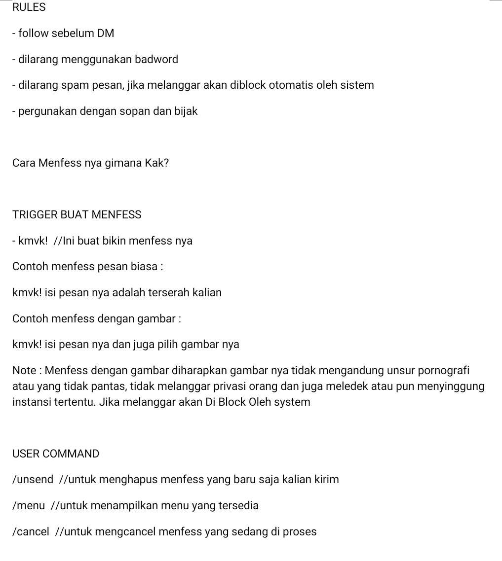 Kampak Menfess (@KampakMenfess) / Twitter