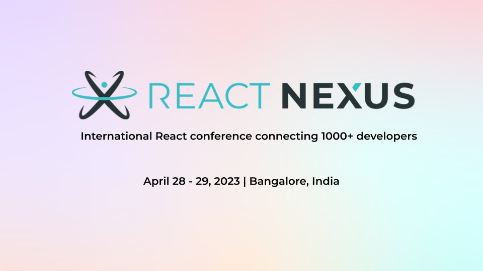 React Nexus (@ReactNexus) / Twitter