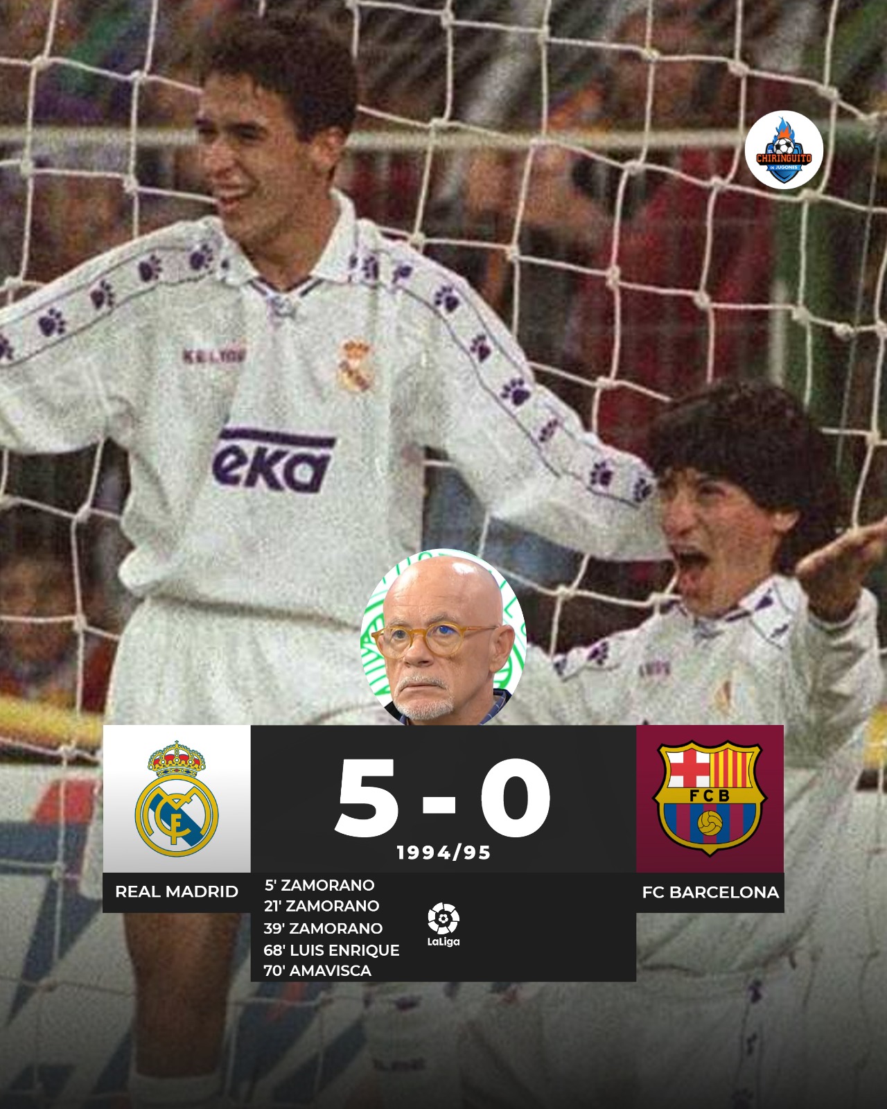 El Chiringuito TV on Twitter: "🌪️⚡ 𝙀𝙡 𝘾𝙡𝙖́𝙨𝙞𝙘𝙤 𝙛𝙖𝙫𝙤𝙧𝙞𝙩𝙤 𝙙𝙚 @alfredoduro1 ⚡🌪️ 😈 "Fue la venganza ...