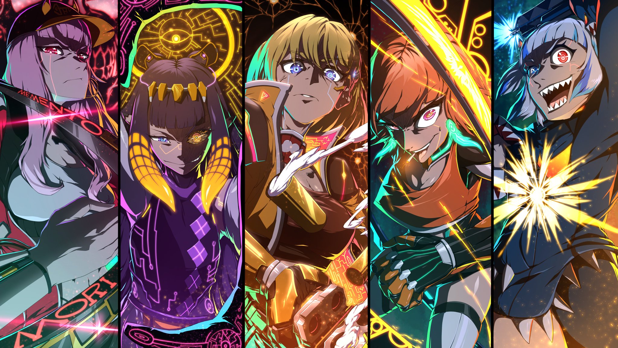 Dongle E On Twitter Cyberpunk Holoen 2 Gawrt Callillust