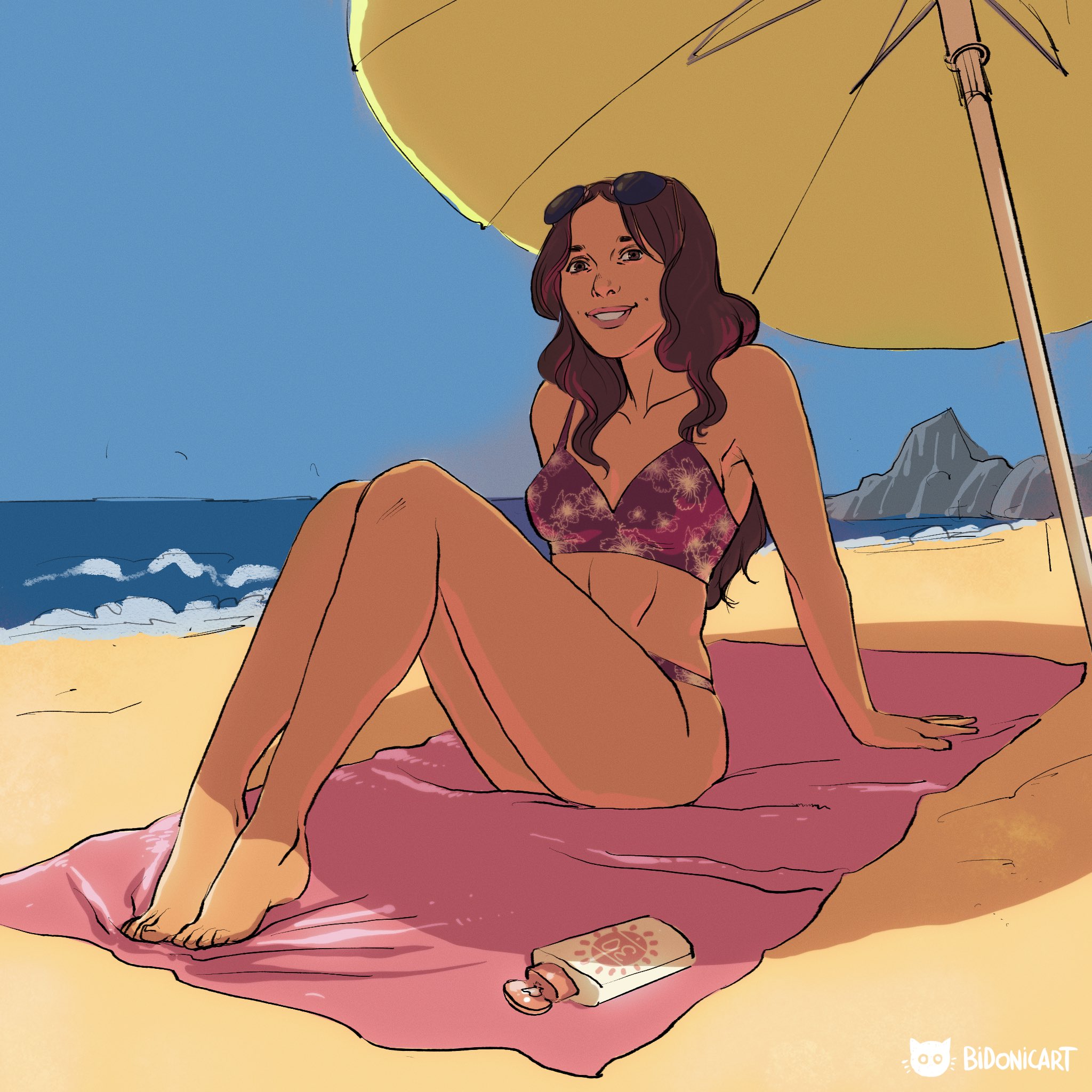 bidonica 🐈‍⬛ on Twitter: "Low stakes modern au where Alicent and Aemond have a beach day and she ...