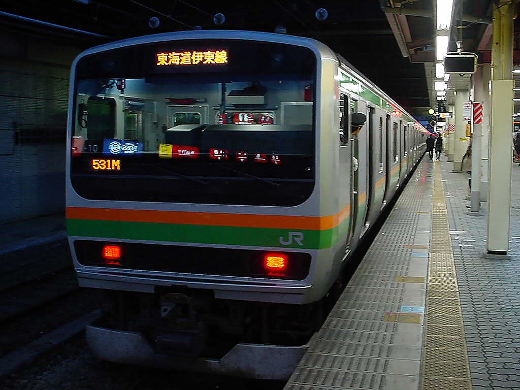 しぶ(鉄道＆バス垢) on Twitter: "2014年10月16日、東海道線東京口ではダイヤ改正により大きな動きがありました。 ①コツのE231系が本格的に運用開始、但し東京発着便では2 ...