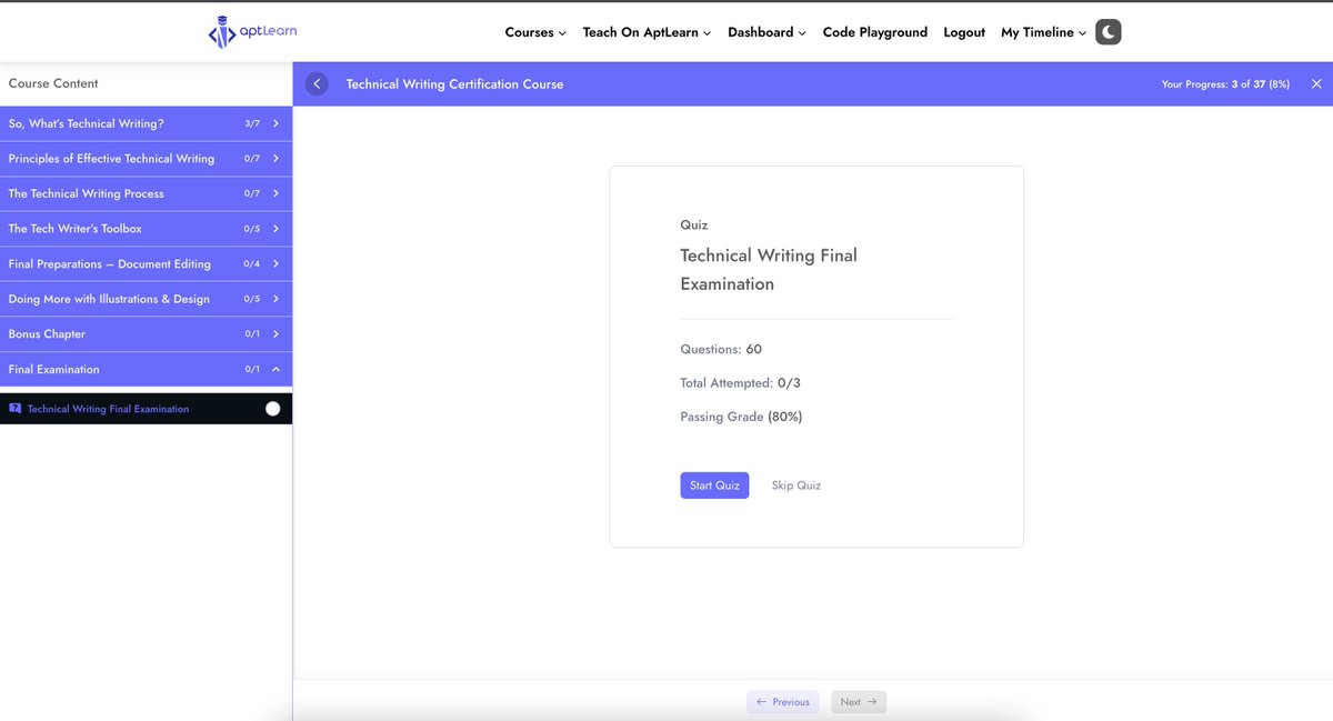 aptLearn on Twitter: "Become a Certified Technical Writer for free with aptLearn Technical ...