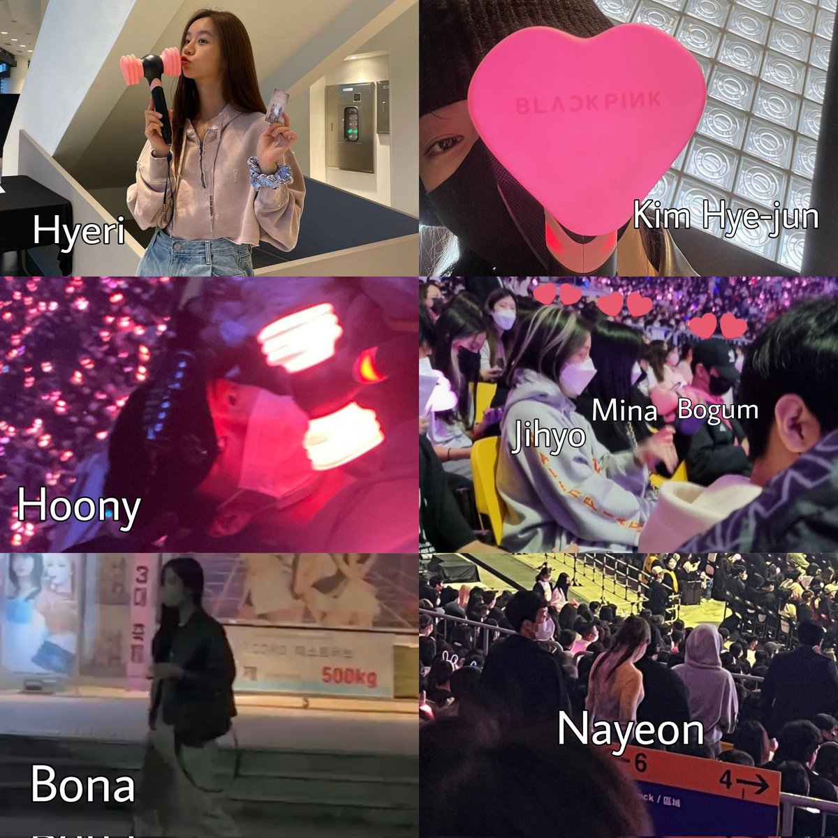 BLACKPINK‏ PERÚ on Twitter: "Celebridades que asistieron al 1er concierto: Minnie (GI-DLE) Mina ...